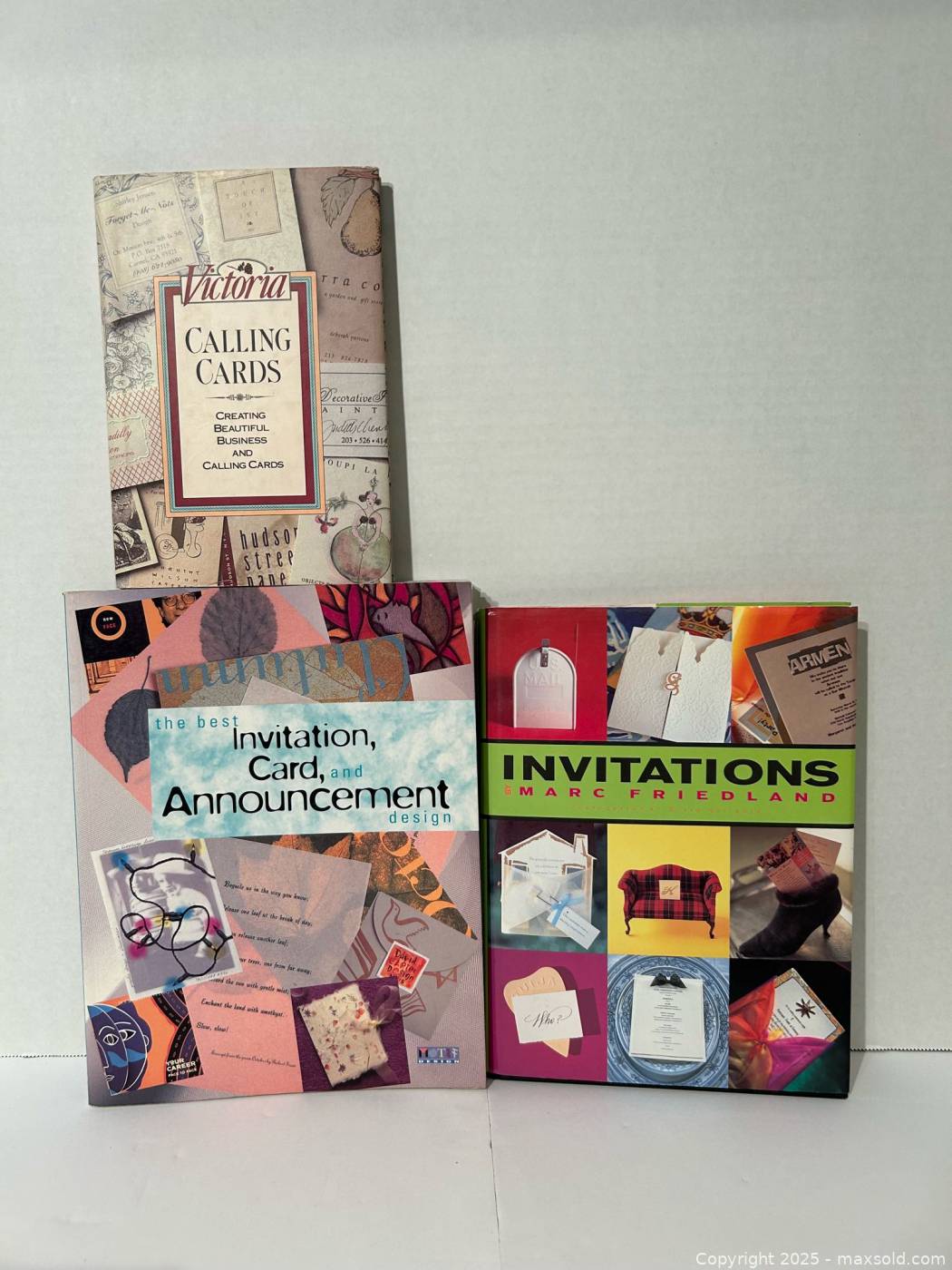 Invitations And Card Design Books | Maxsold
