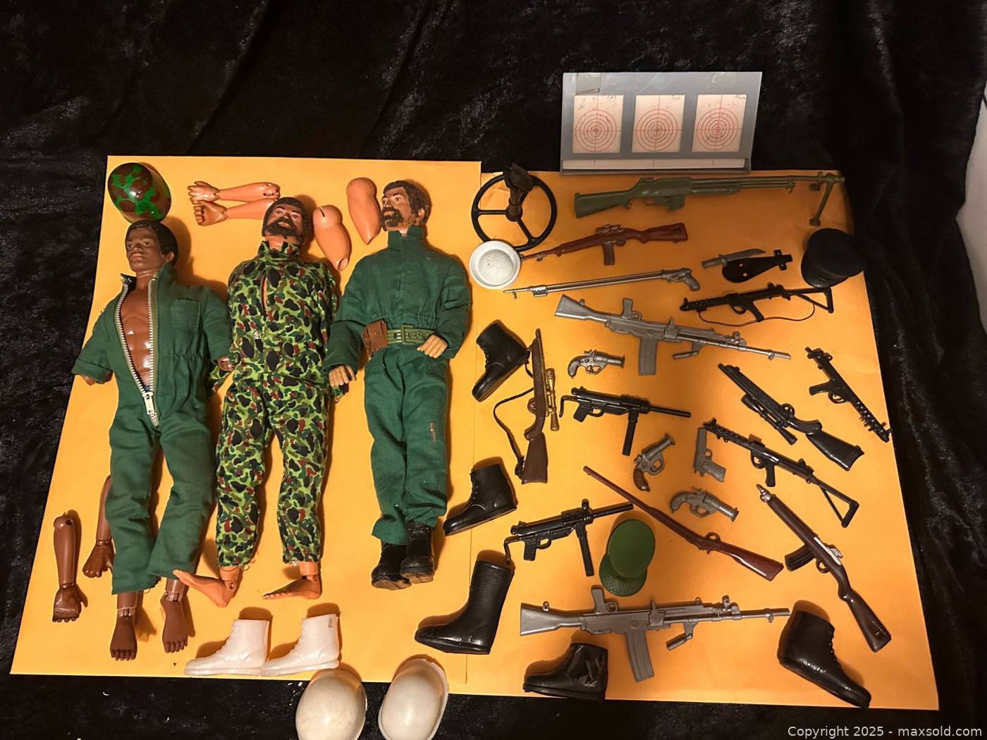 Vintage GI Joe action figures & weapons | Maxsold