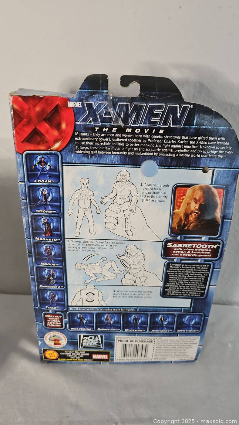 X-Men The Movie Sabretooth action figure | Maxsold
