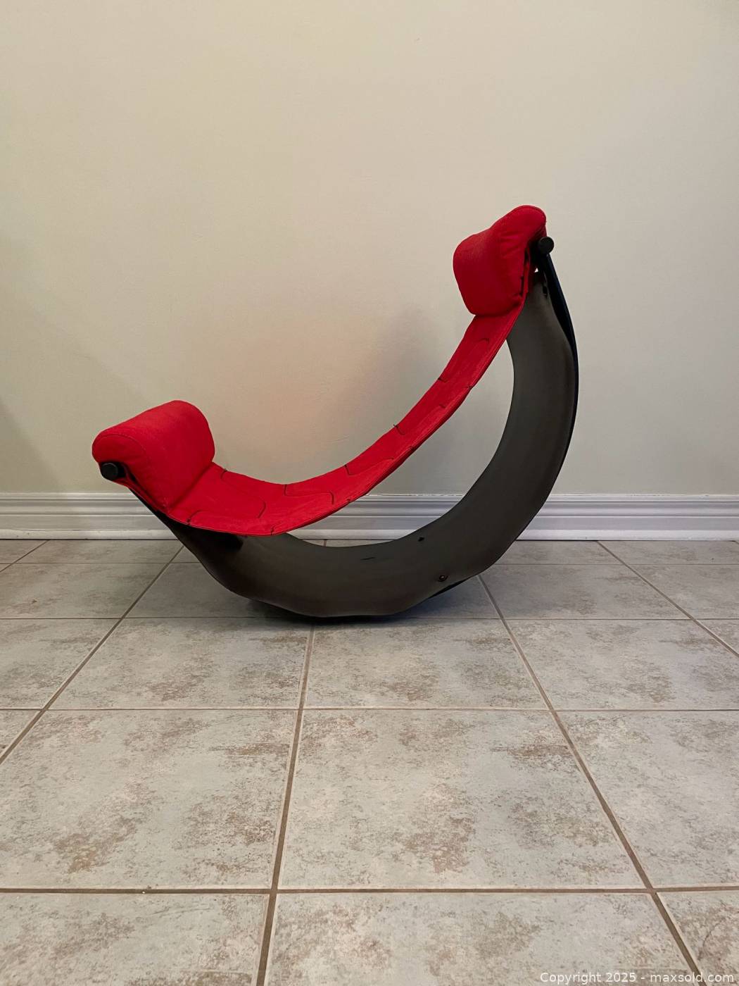 Vintage 1990s IKEA FLAXIG rocking chair | Maxsold