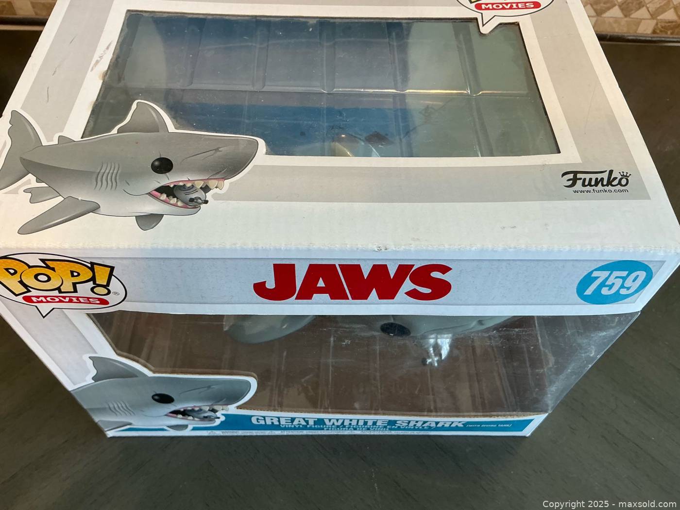 Funko Pop! Movies Jaws #759 Great White Shark Figure | Maxsold