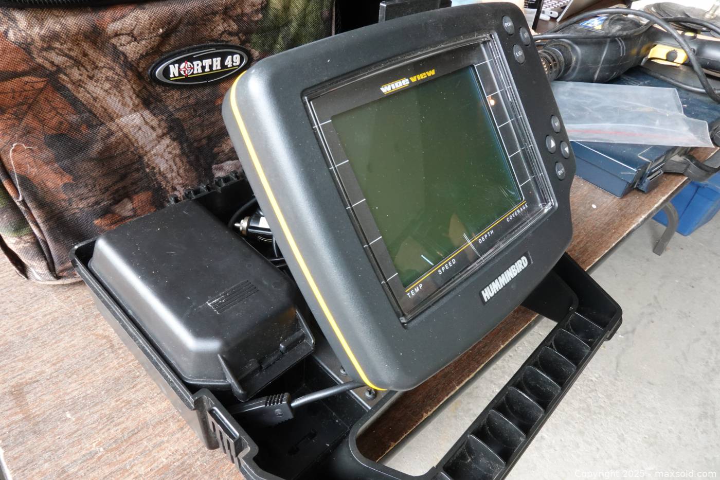 Humminbird Wide Portable fish finder | Maxsold