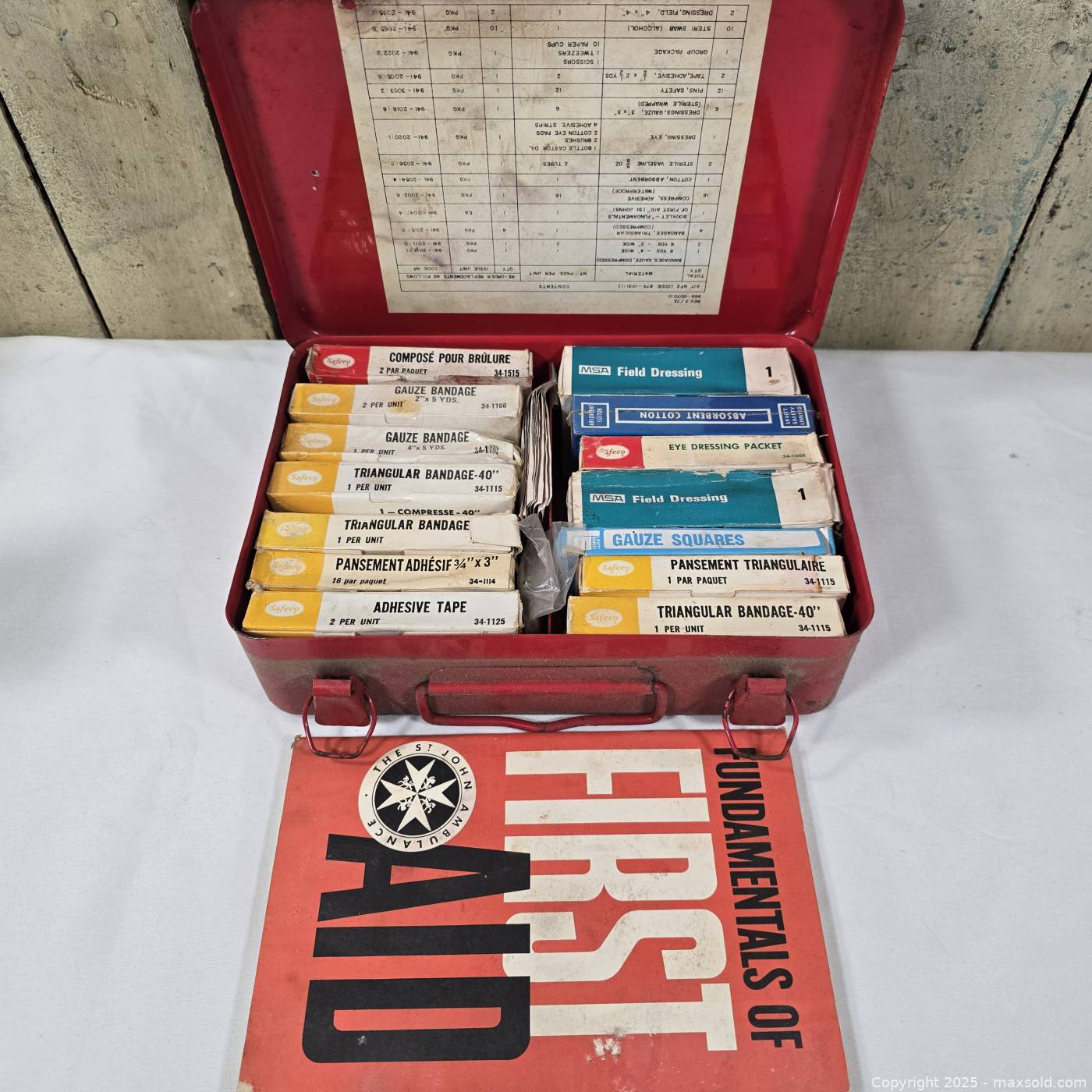 Vintage Ontario Hydro First Aid Kit No.2 | Maxsold