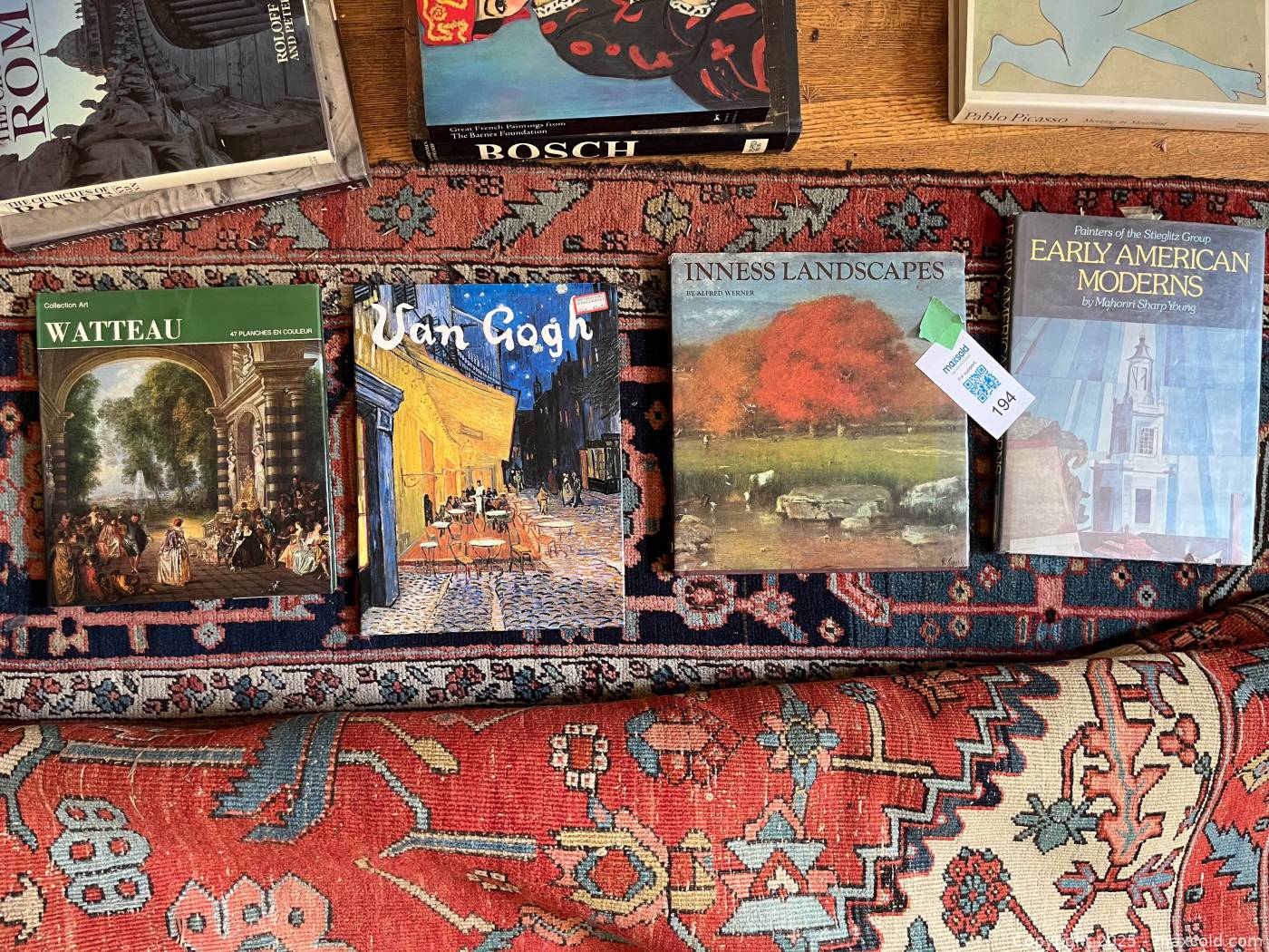 Fine Art Books: Watteau, Van Gogh, Inness, Early American Moderns | Maxsold