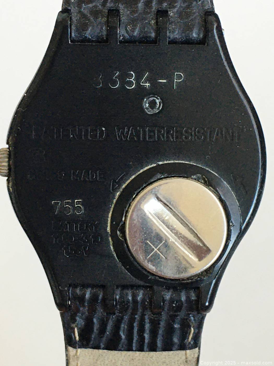 Vintage 1988 Swatch men’s analog watch | Maxsold