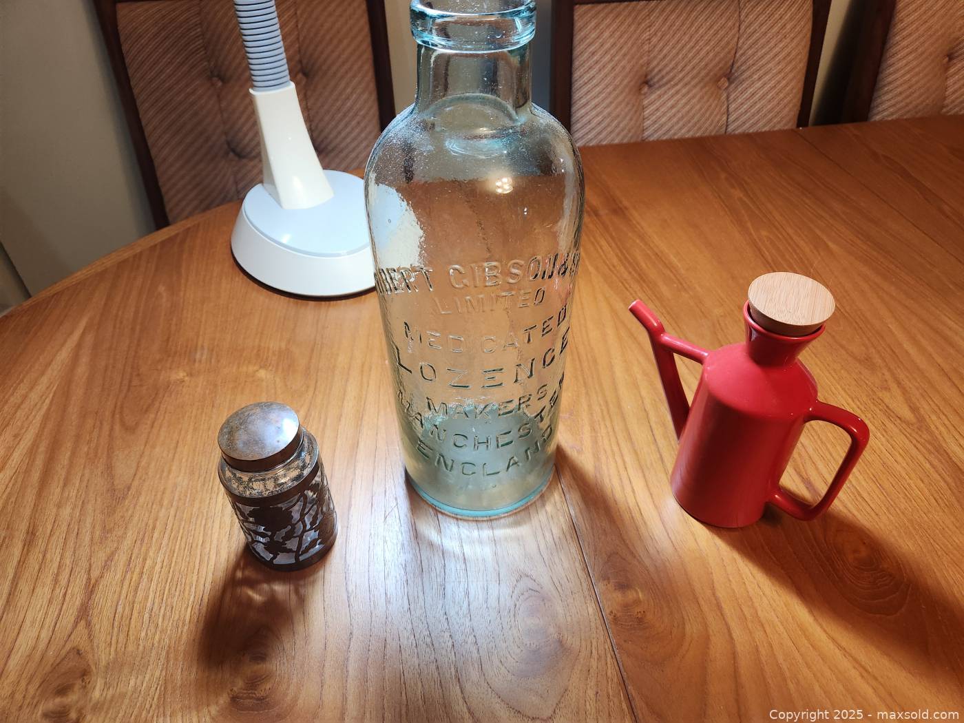 Embossed Apothecary Bottle, Jar & Cruet | Maxsold