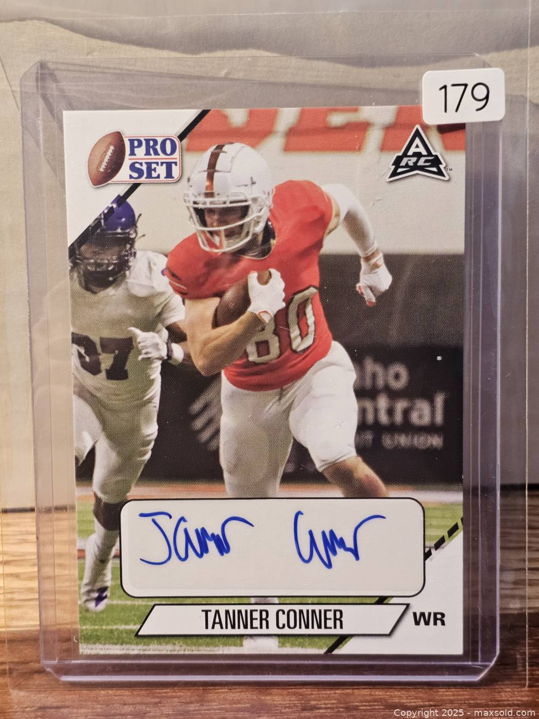 Pro Set Tanner Conner rookie autograph card | Maxsold