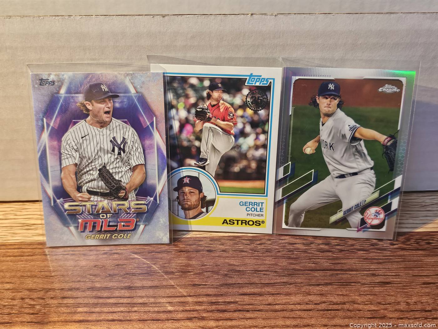 Topps Gerrit Cole Refractor Baseball Cards | Maxsold