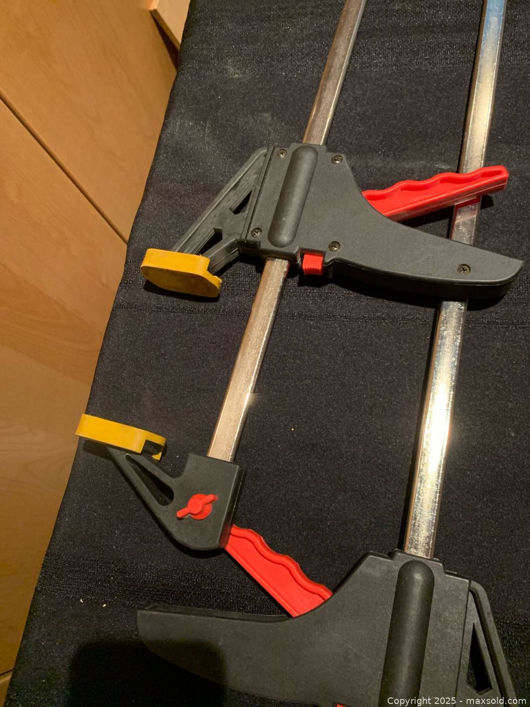 Pair of 44-inch bar clamps | Maxsold