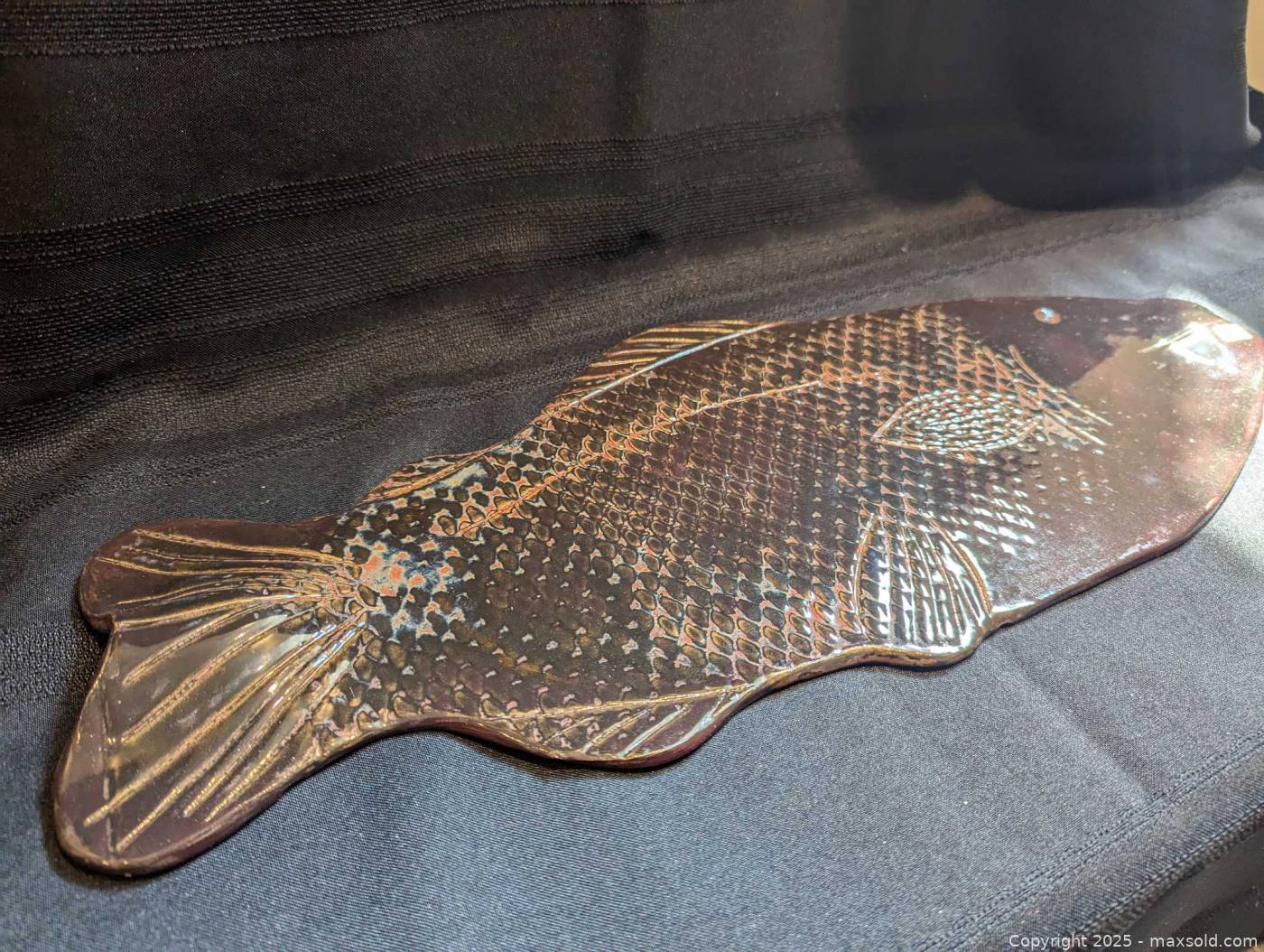 Martha Jack studio pottery fish tray | Maxsold