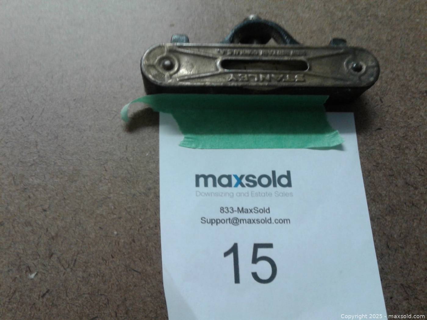 Stanley Line Level | Maxsold