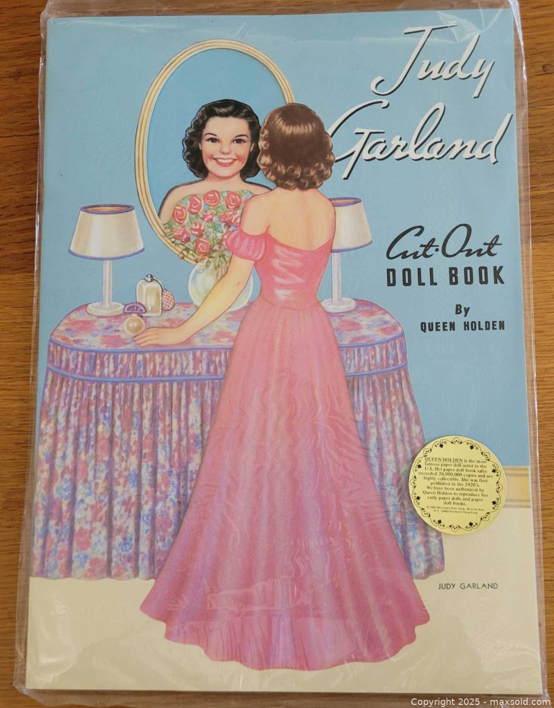 Judy Garland Cut-Out Doll Book by Queen Holden | Maxsold