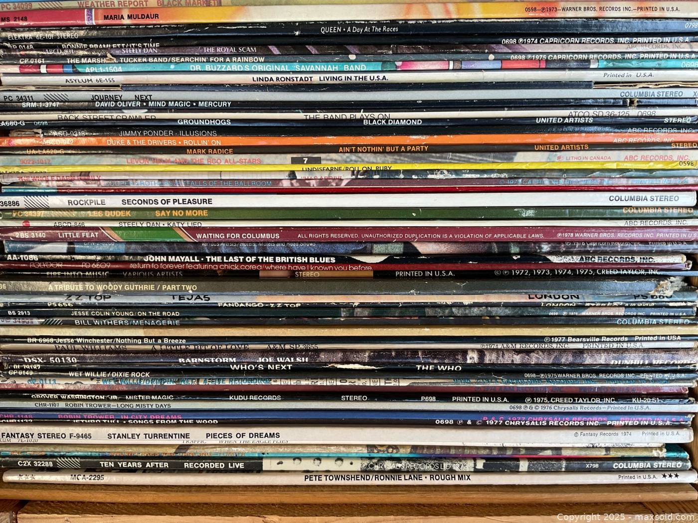 Approx. 407 vintage vinyl LP records | Maxsold
