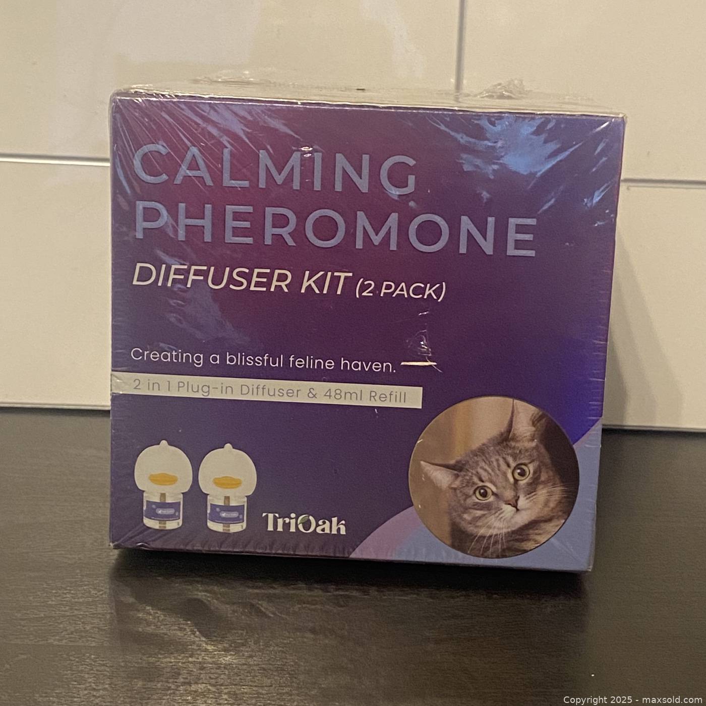 TriOak Calming Pheromone Diffuser Kit 2-Pack | Maxsold