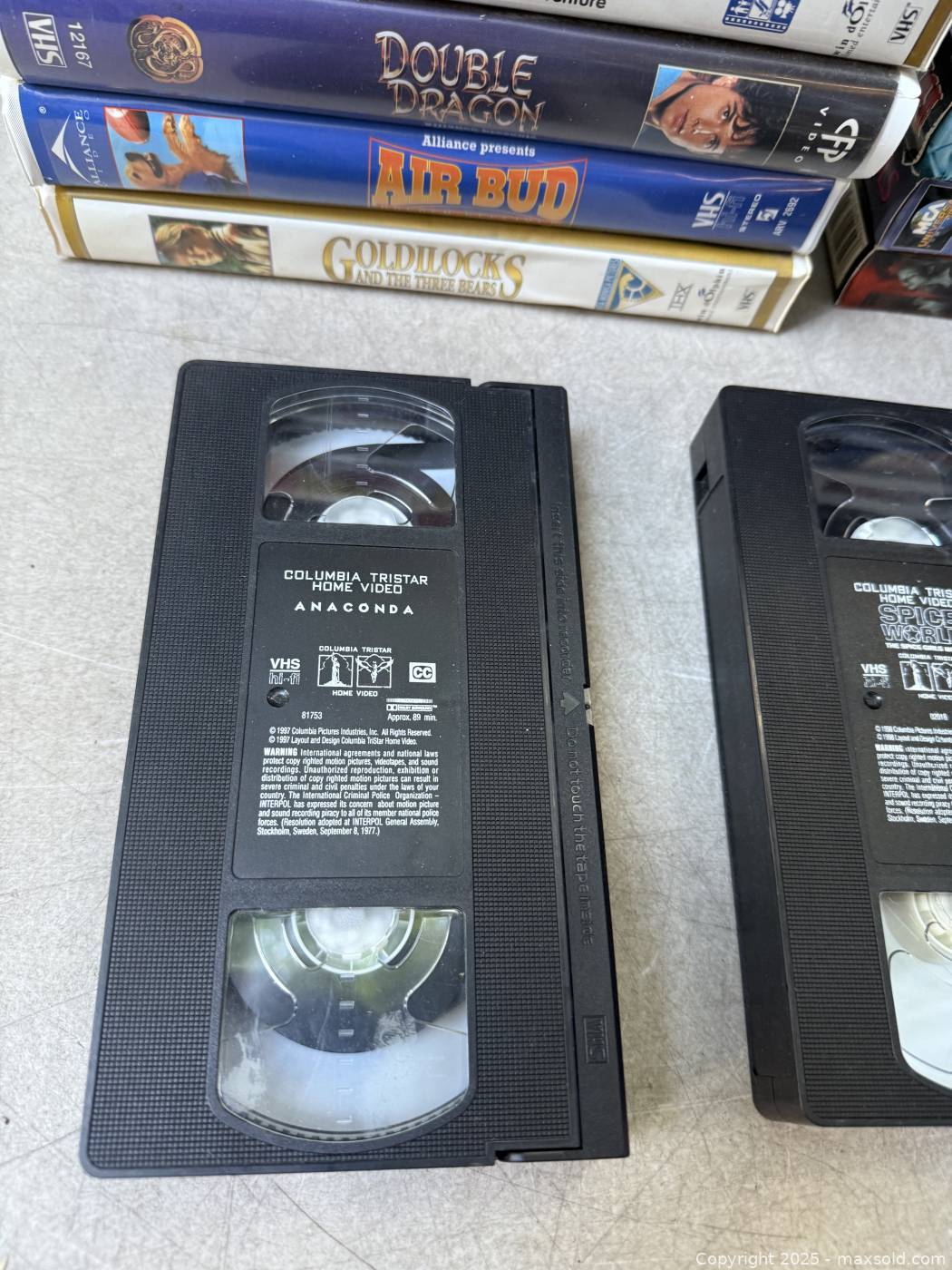 14 assorted VHS movies | Maxsold