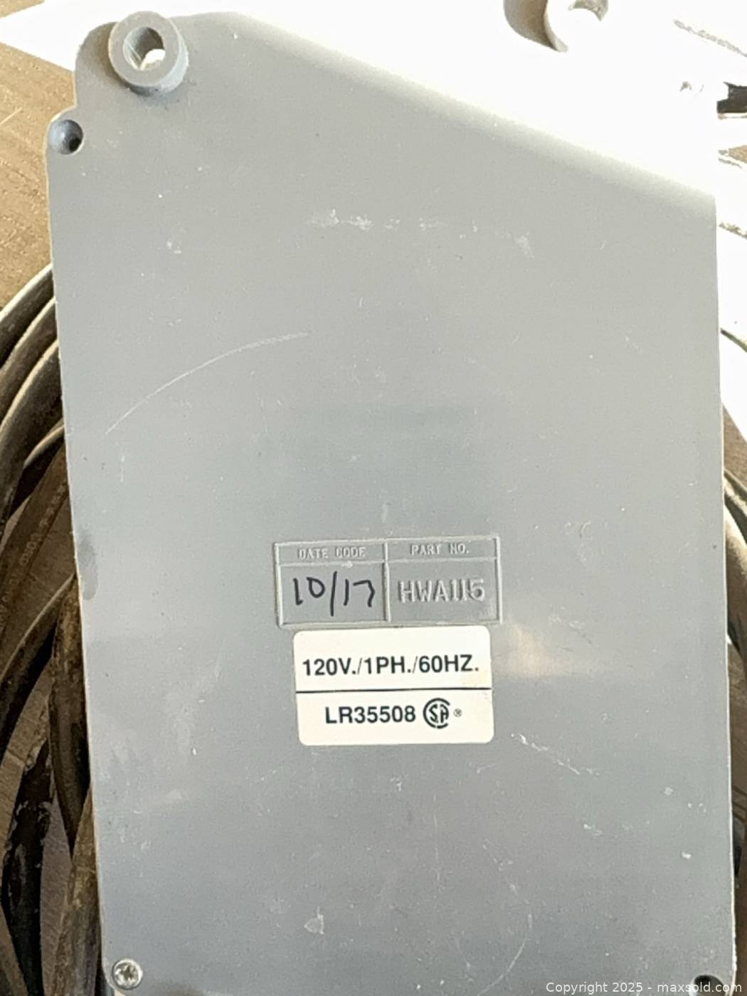 Myers indoor sump septic tank alarm | Maxsold