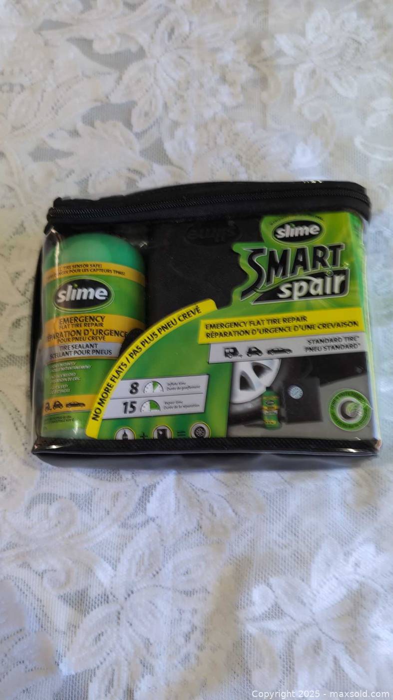 Slime Smart Spair emergency tire repair kit | Maxsold