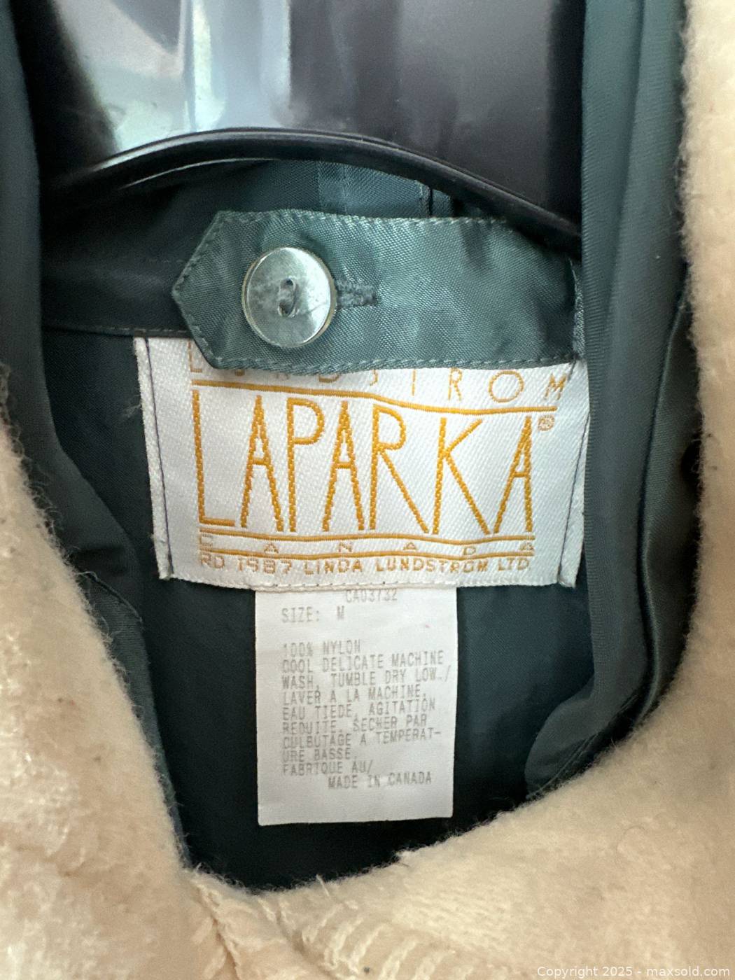 Linda Lundstrom LaParka wool coat & fur-trim boots | Maxsold