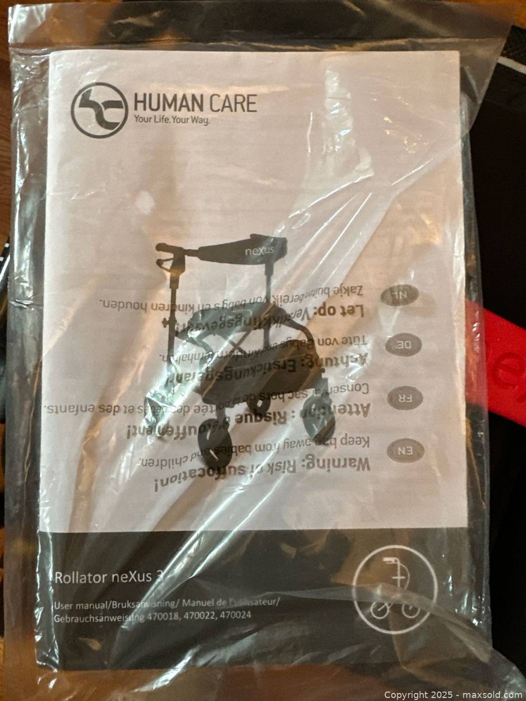 Human Care nEXus 3 Rollator Walker | Maxsold