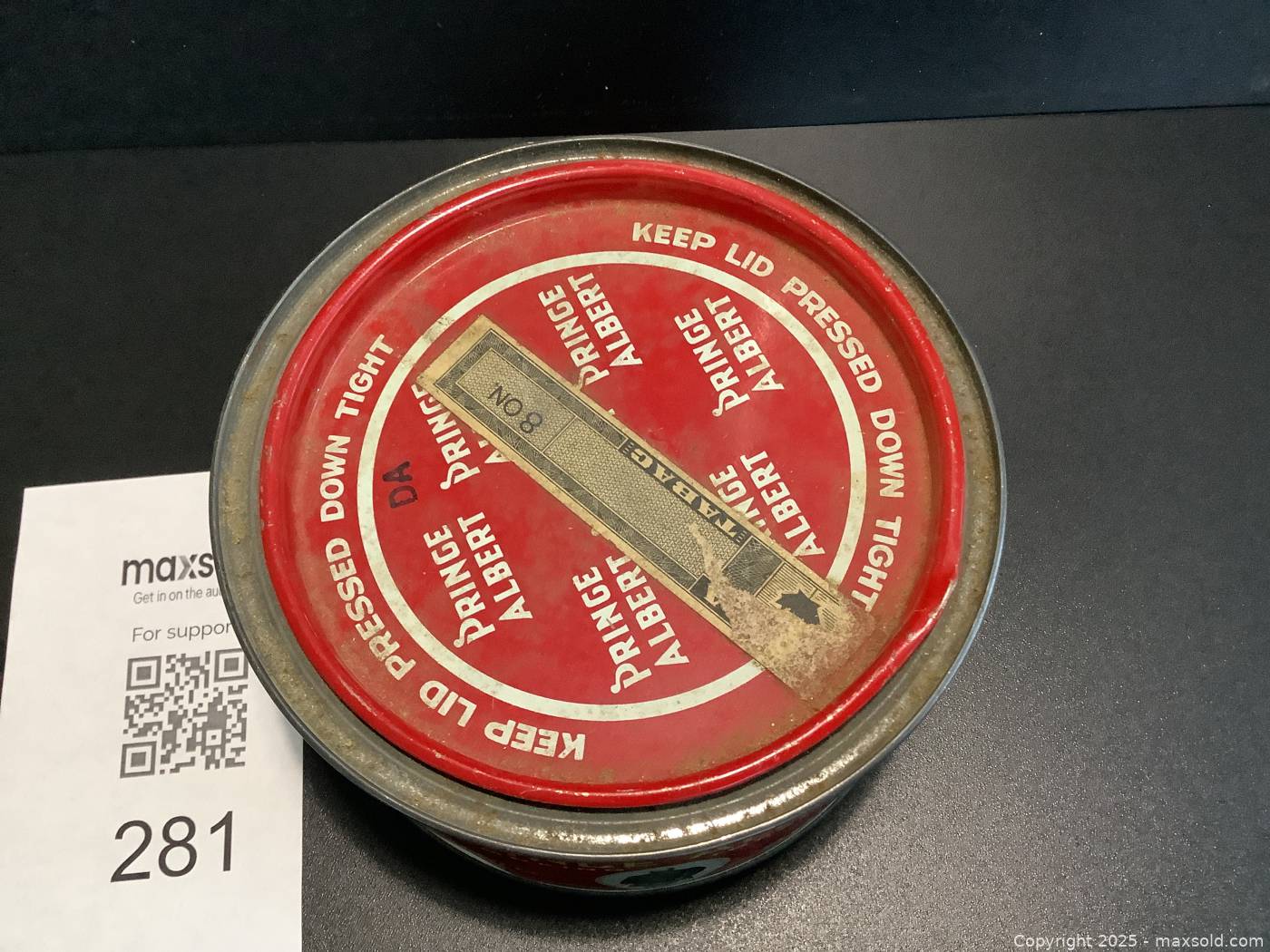 Vintage Prince Albert Smoking Tobacco Tin | Maxsold
