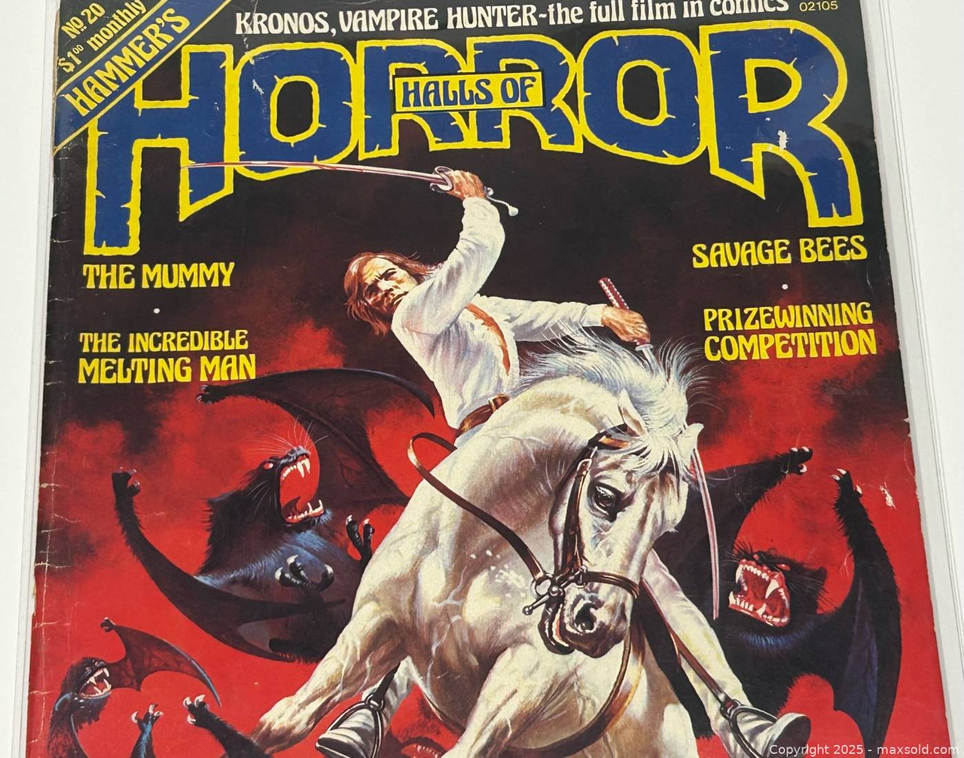 Hammer’s Halls of Horror Magazine Issue 20 | Maxsold