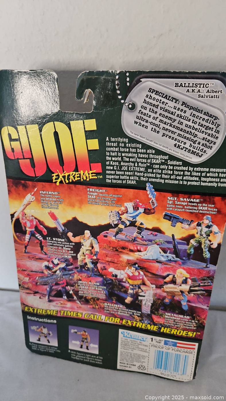 G.I. Joe Extreme Ballistic action figure | Maxsold