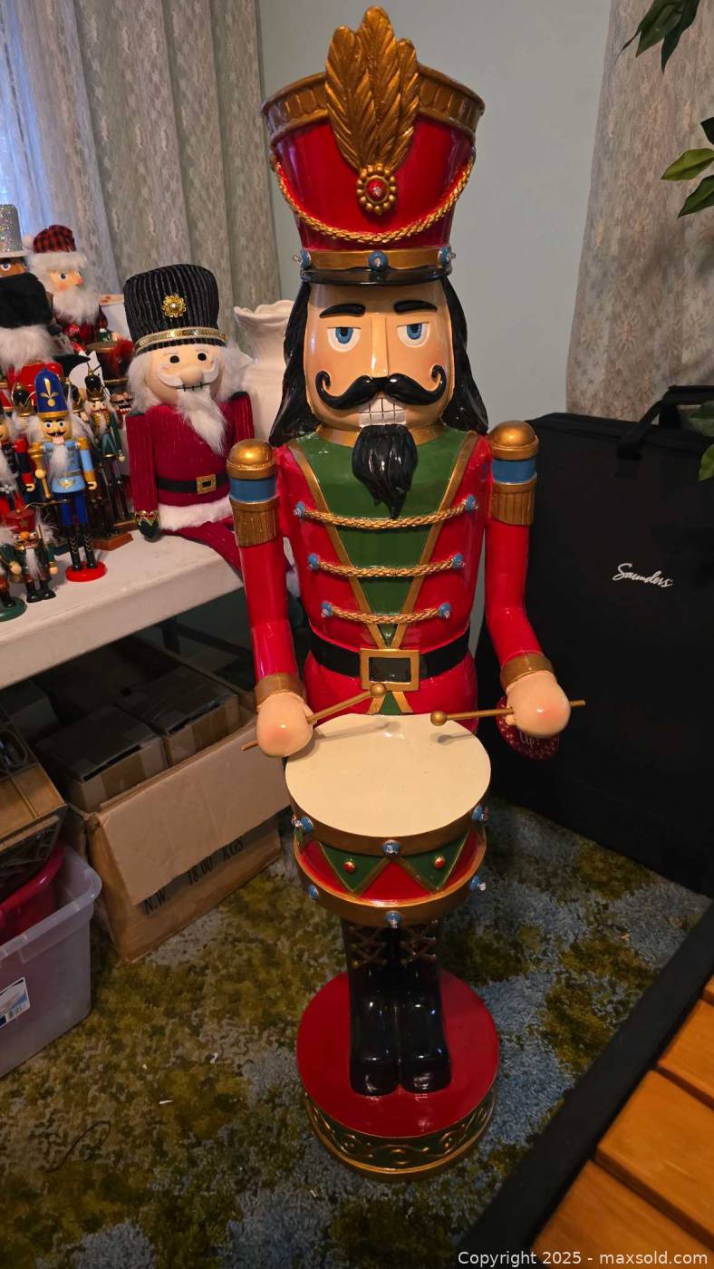 Wooden And Plastic Nutcracker Figures | Maxsold