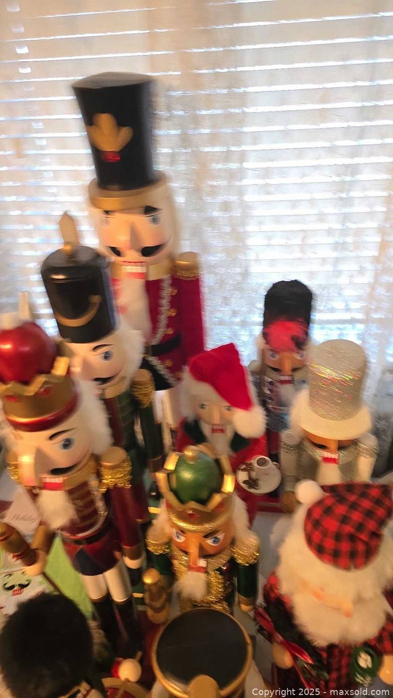 Wooden And Plastic Nutcracker Figures | Maxsold