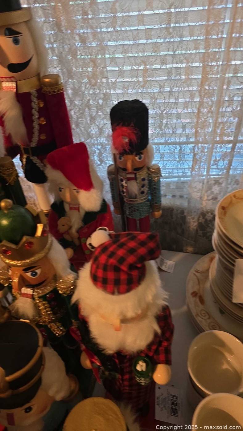 Wooden And Plastic Nutcracker Figures | Maxsold