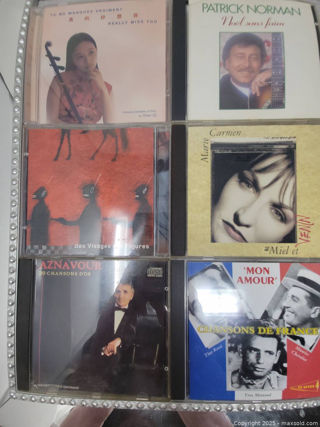 30 French/Francophone Music CDs | Maxsold