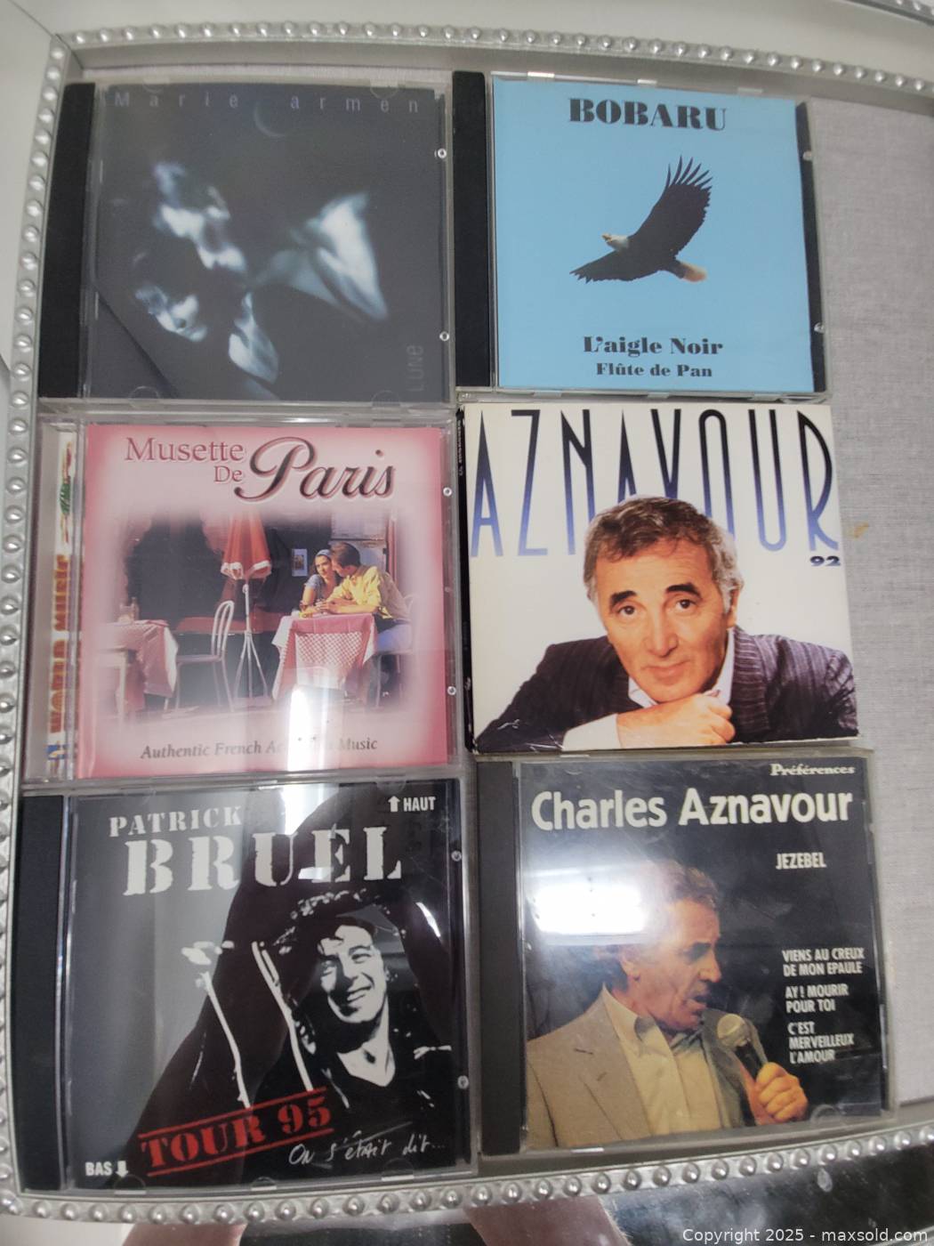 30 French/Francophone Music CDs | Maxsold