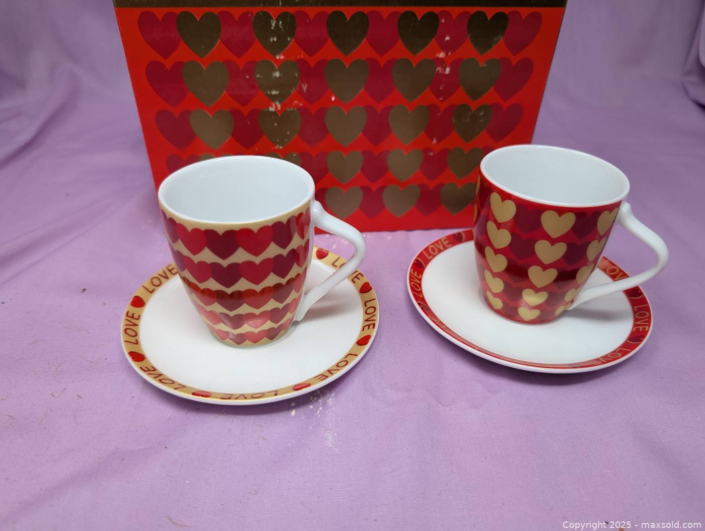 Maxwell & Williams Passion demi-tasse cup and saucer set | Maxsold