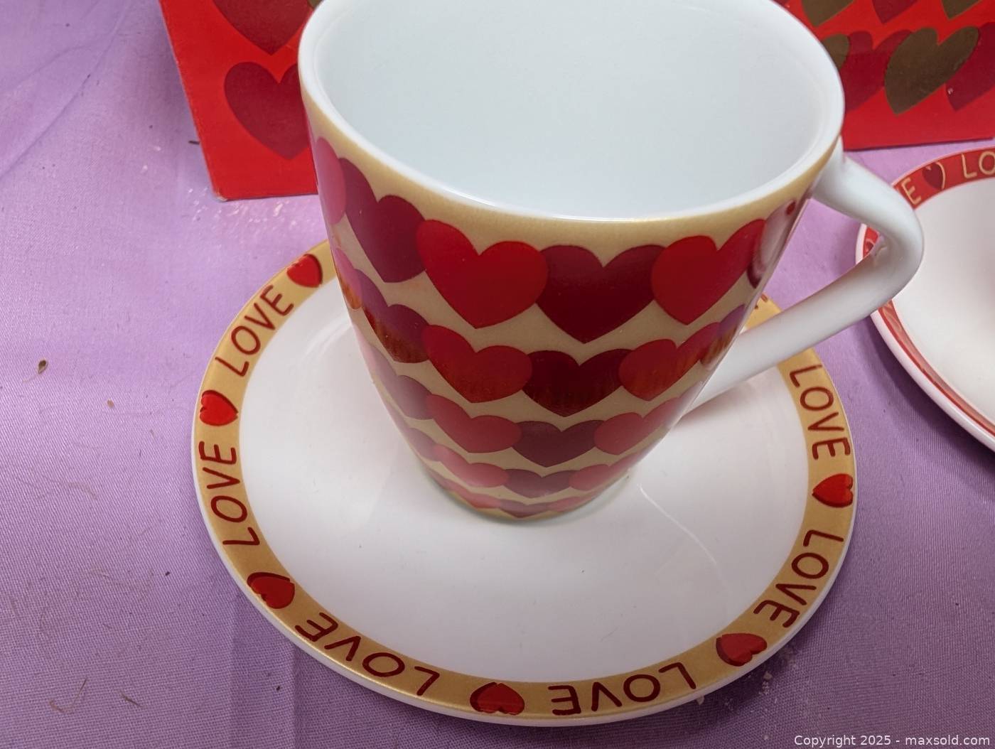 Maxwell & Williams Passion demi-tasse cup and saucer set | Maxsold