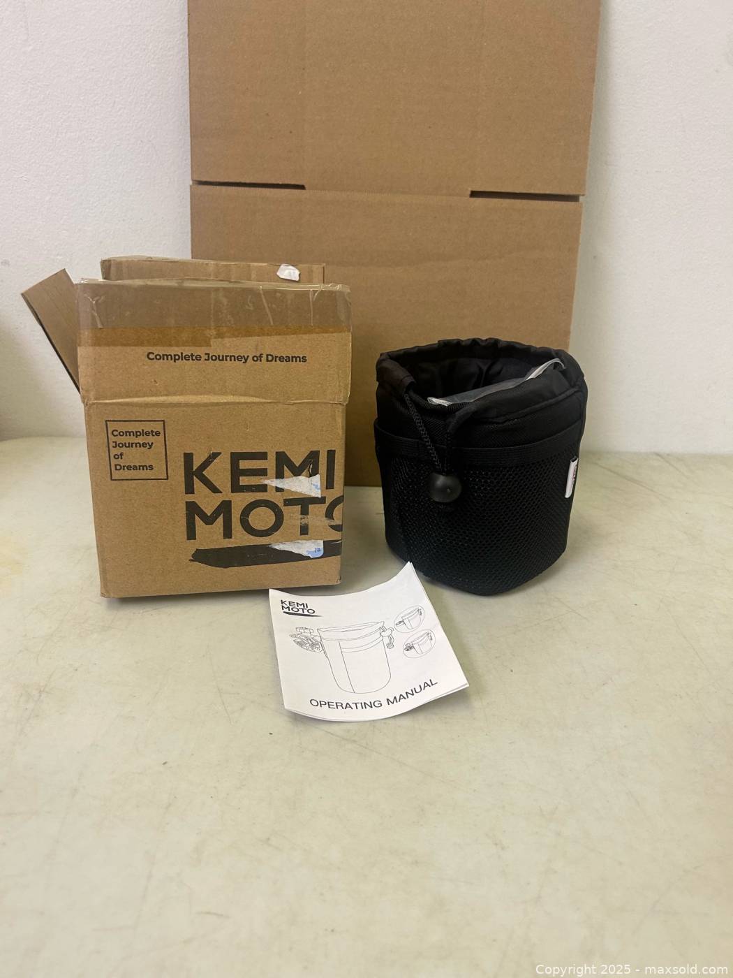 Kemimoto motorcycle cup holder new in box | Maxsold