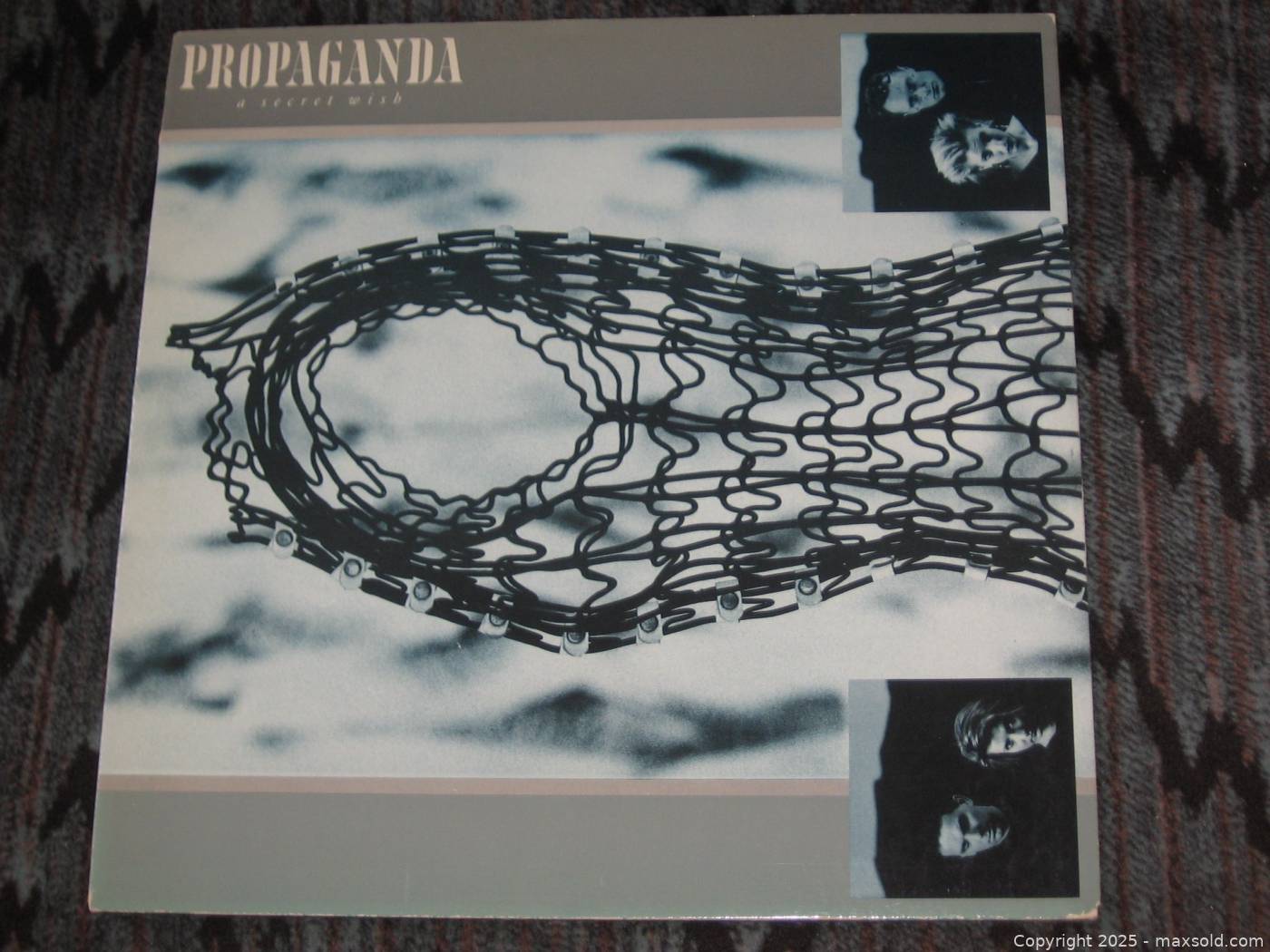 Propaganda 'A Secret Wish' 1985 LP Vinyl | Maxsold