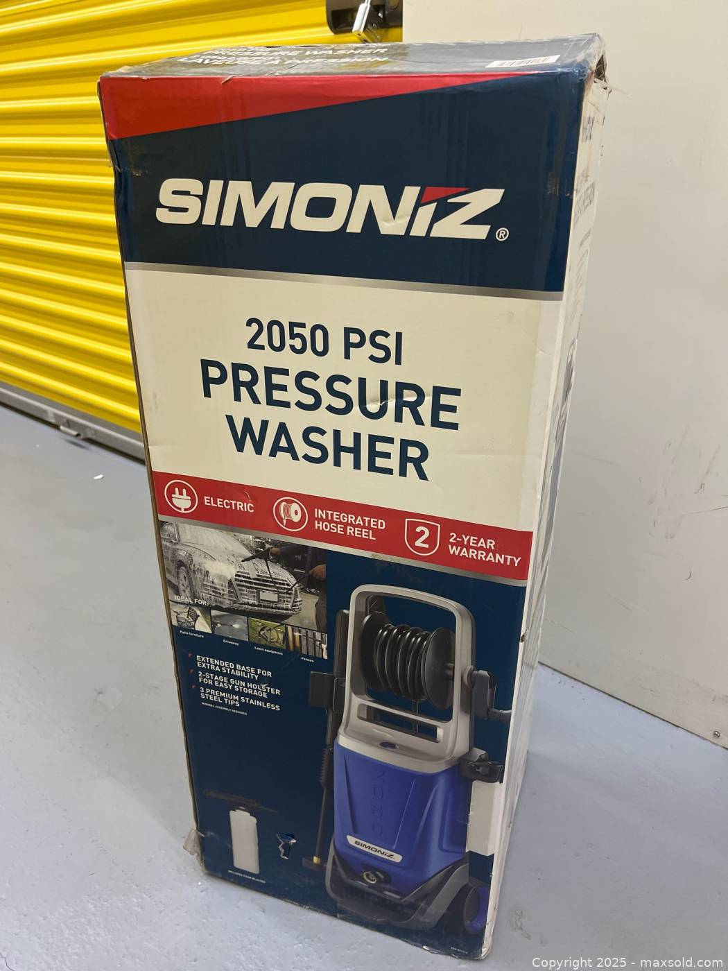 Simoniz 2050 PSI Electric Pressure Washer | Maxsold