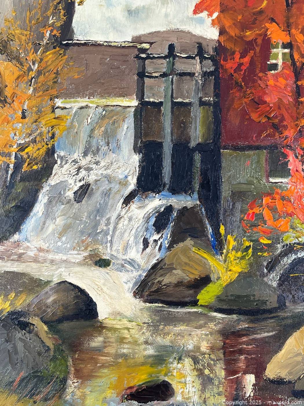 Tom Painter original framed painting | Maxsold