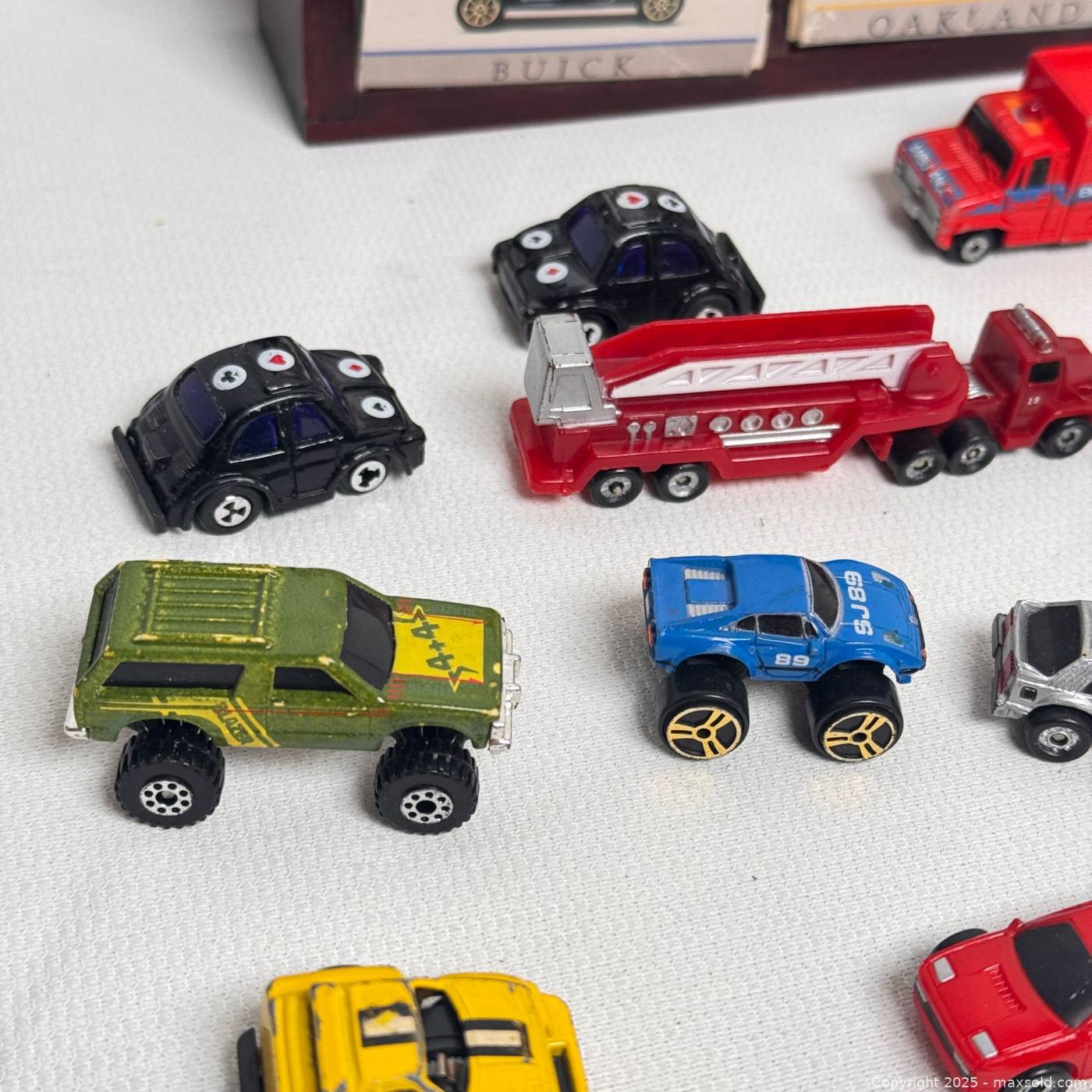 Micro Machines vehicles with boxed classic car replica set | Maxsold