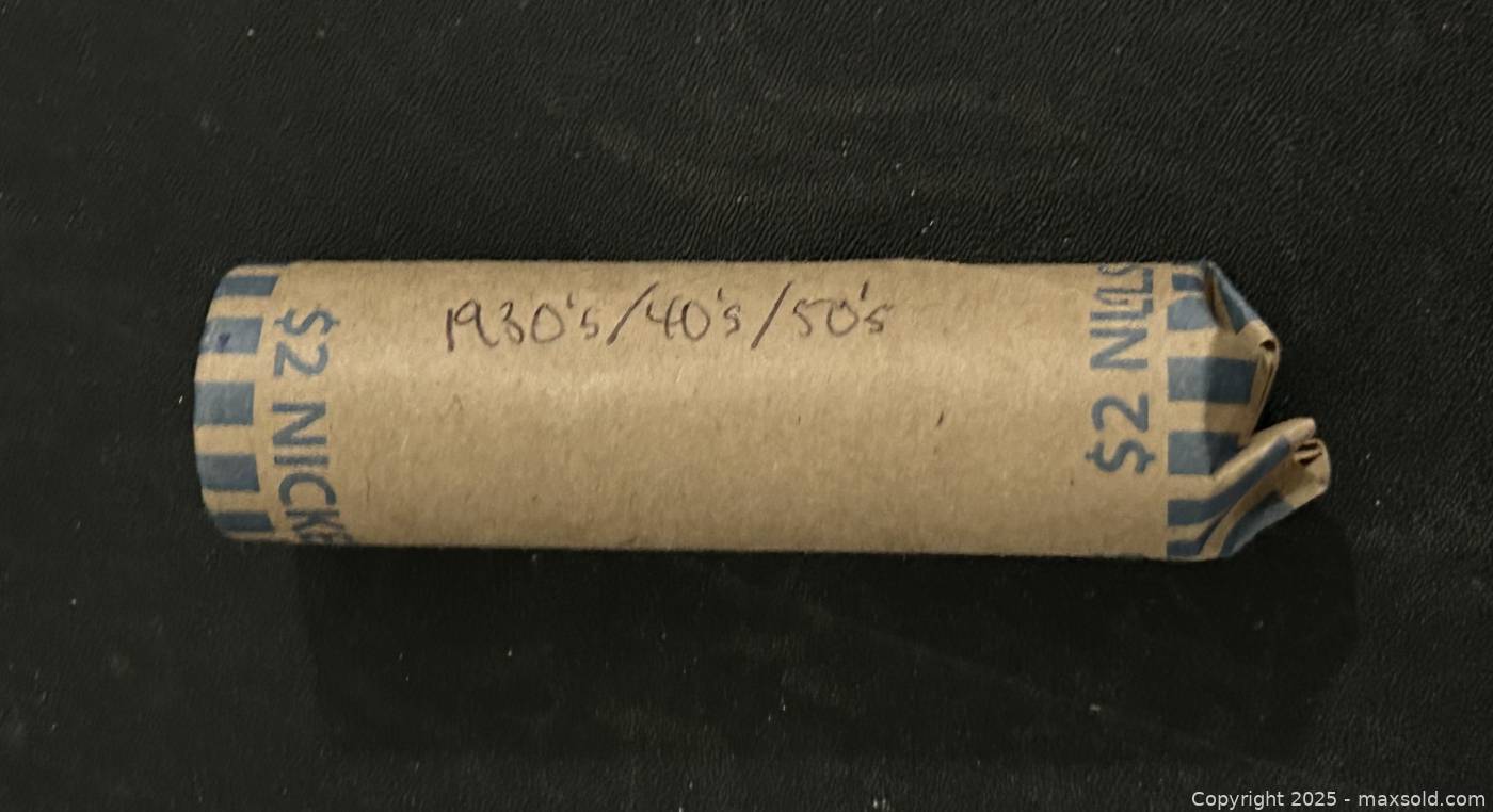 Canadian 5-Cent Coin Roll 1930s-1950s | Maxsold