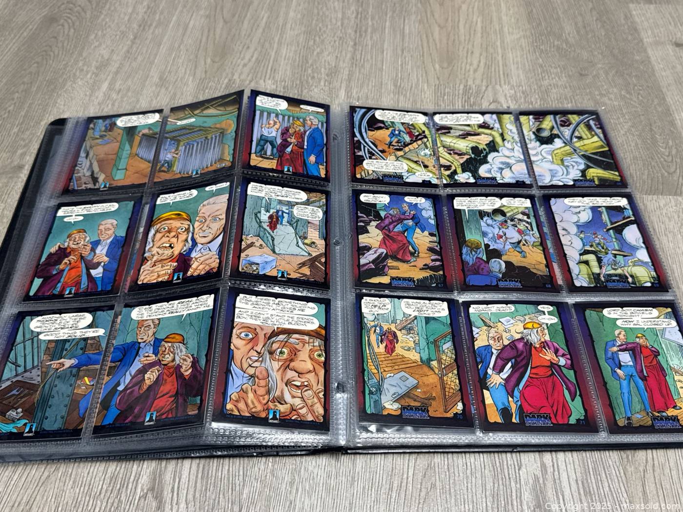 1993 Defiant Dark Dominion complete trading card set | Maxsold