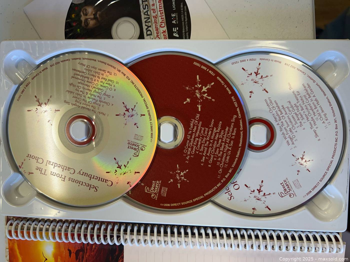 Christmas DVDs, VHS and CD Music Collection | Maxsold