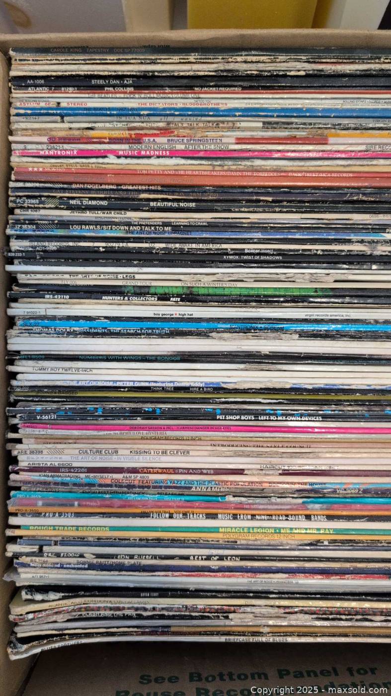 Approx. 160 Vinyl LP Records 1970s–1980s Rock/Pop | Maxsold