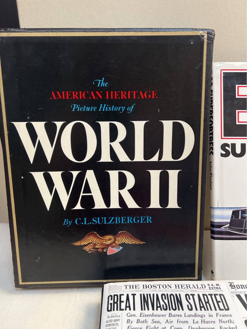 3 World War II military history books | Maxsold
