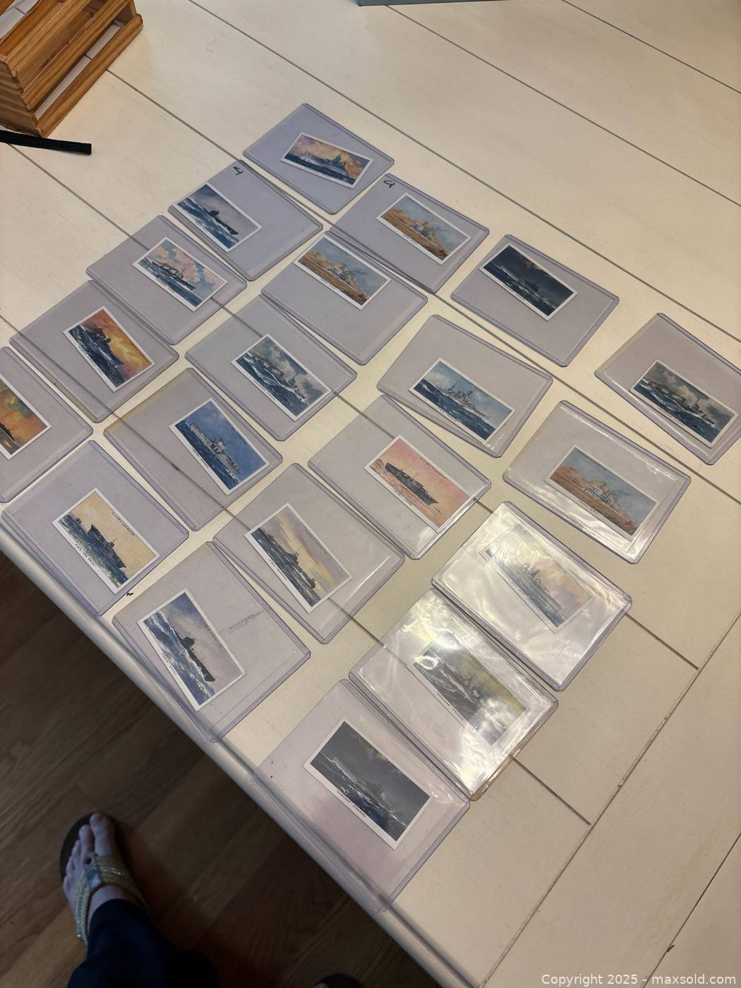 Player’s Cigarettes warship cigarette cards set | Maxsold