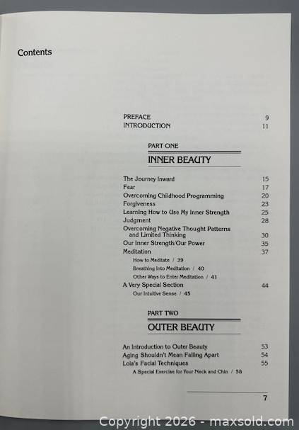 Linda Evans Beauty & Exercise Book (1983) | Maxsold
