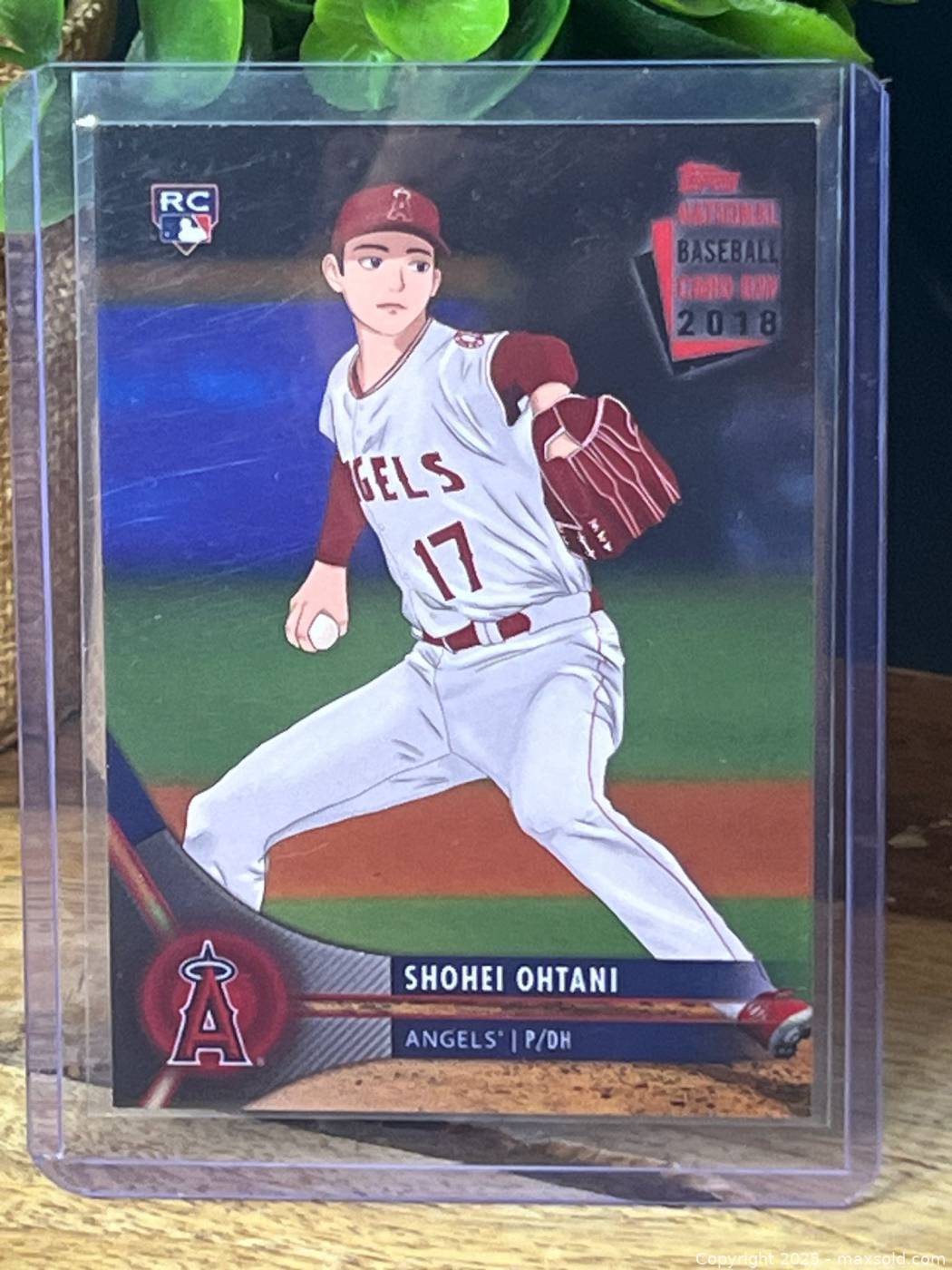 2018 Shohei Ohtani Anime Rookie Baseball Card | Maxsold
