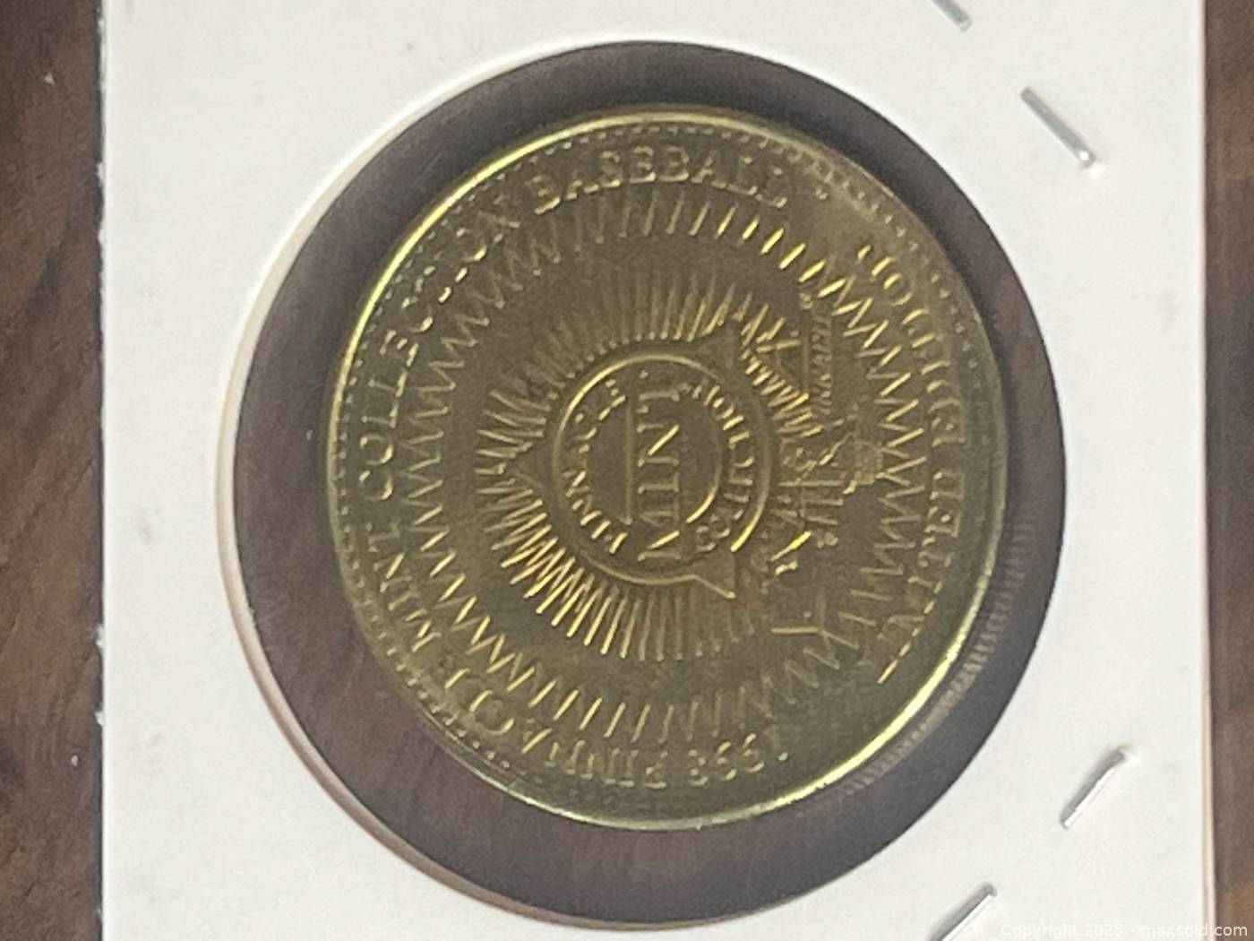 Vladimir Guerrero Montreal Expos gold-tone Pinnacle Mint Collection ...
