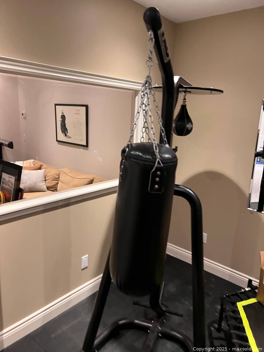 Technical Knockout TKO Dual Station Heavy Bag And Speed Bag | Maxsold