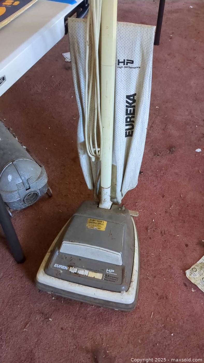 Eureka upright vacuum, Electrolux canister, dimmer switch, mouse trap ...