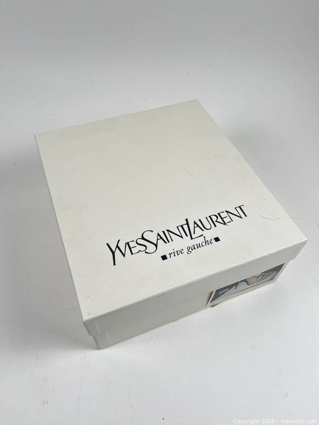 Yves Saint Laurent Vera 105 peep-toe pumps EU 40.5 with box and dustbag ...